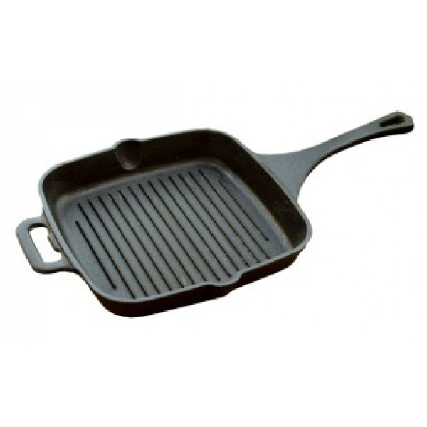 Cast Iron Grill Pan Seasoned, Grill Pan Cookware, Cast Iron Skillet ...