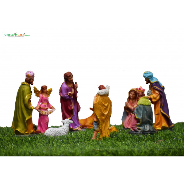 Christmas Nativity set of 11 pieces