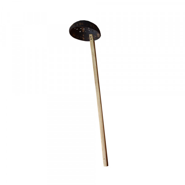 Coconut Shell Ladle - Long Handle Thavi - Eco Friendly Coconut Shell ...