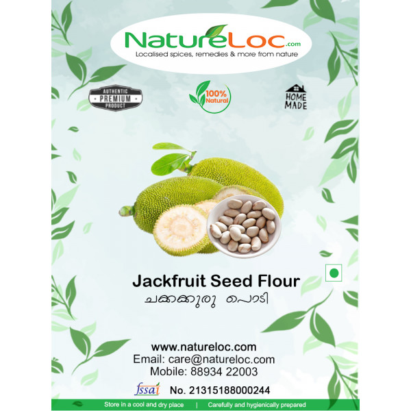 Chakka Kuru Podi | Buy Jackfruit Seed Flour Powder Online - NatureLoc