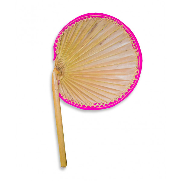 palm leaf fan